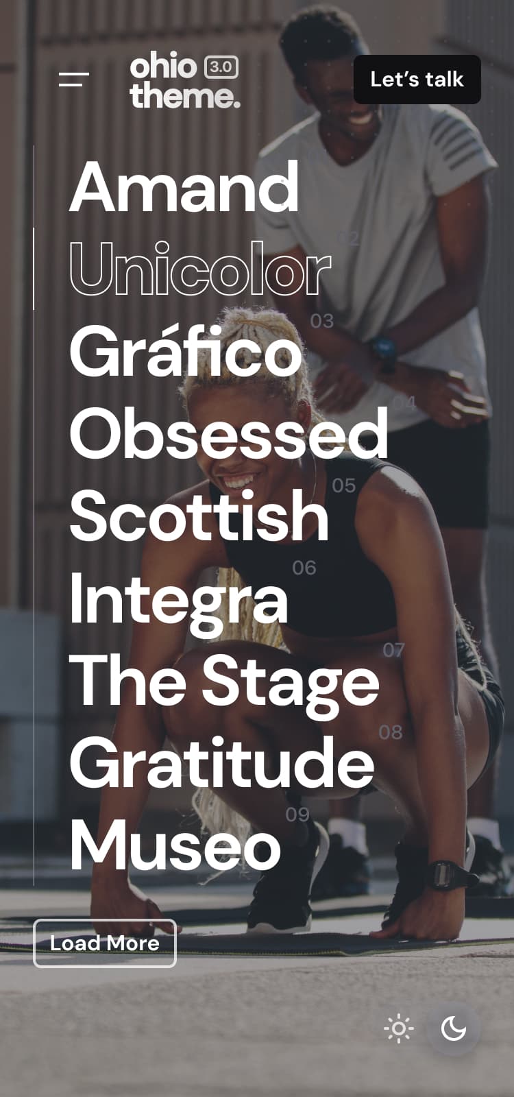 Ohio - Creative Portfolio and Agency WordPress Theme